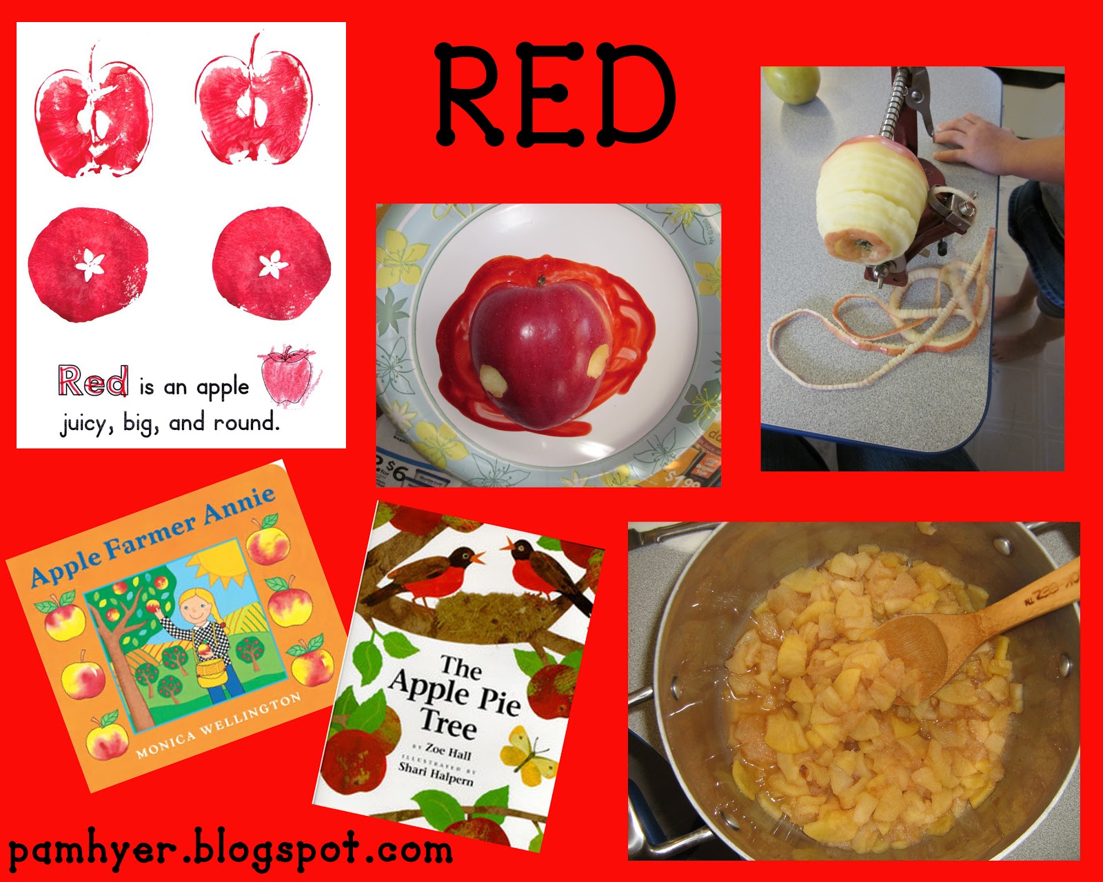 Pam Hyer: Color Book: RED