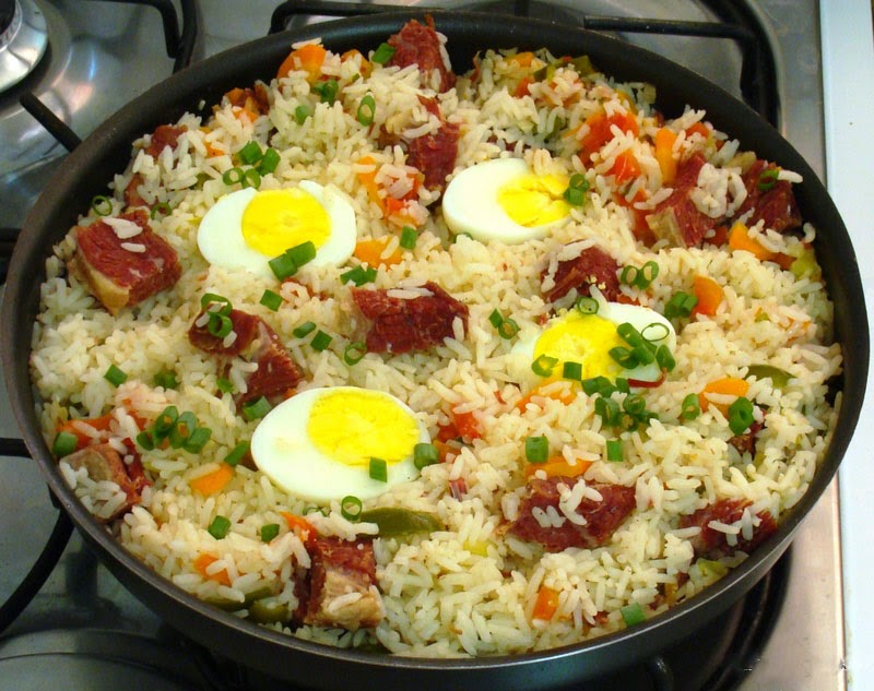 Repaginando receitas de grandes mestres da TV: Arroz de Carreteiro
