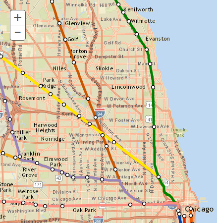 Industrial History: C&NW's Passenger Yards (California Yard and ...