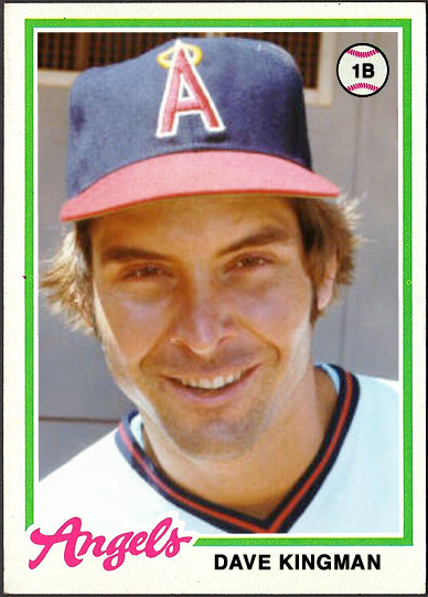 WHEN TOPPS HAD (BASE)BALLS!: 1978 FANTASY CARD- DAVE KINGMAN OF THE ...
