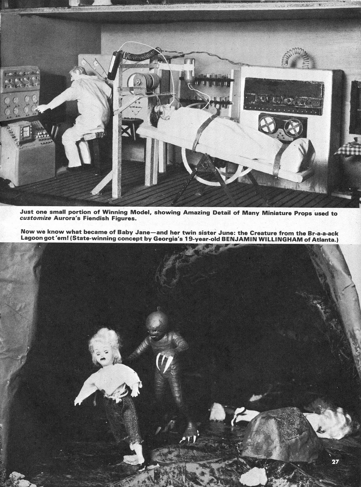 Master Monster Maker Model Kit Contest Of 1964