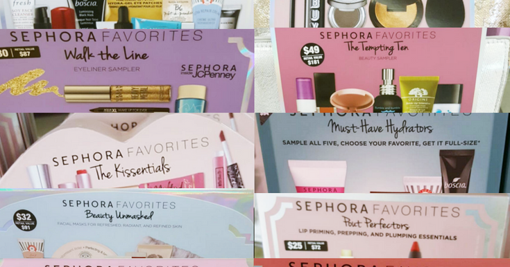 TEN New Sephora inside JCPenney Sephora Favorites Sets, New Sunday ...