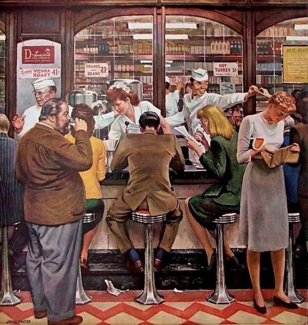 Il mondo di Mary Antony: John Falter (1910 – 1982)