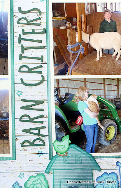 crafty goodies: Stamping with Quick Quotes PowderPuff Chalk inks!