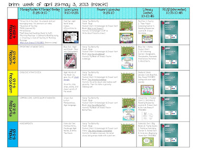 Insects & Timelines - Learning With Mrs. Brinn