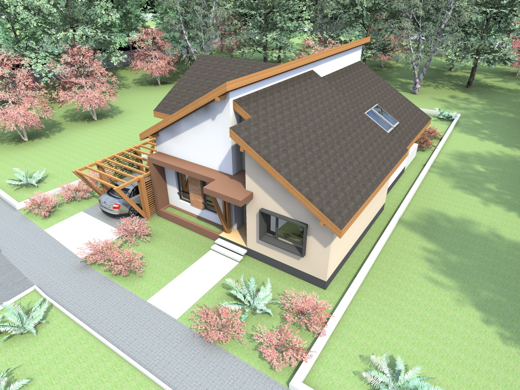 Arhiconstruct: Constructii case si Proiectare Casa A24