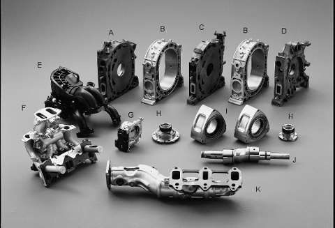 Tipos de Motores y Funcionamiento.: MOTOR WANKEL