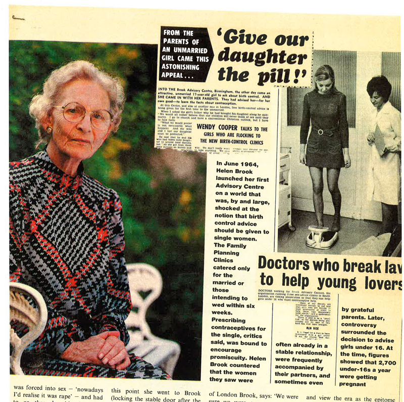 glue, a glove and some plyers: Helen Brook poster - Shape and Situate