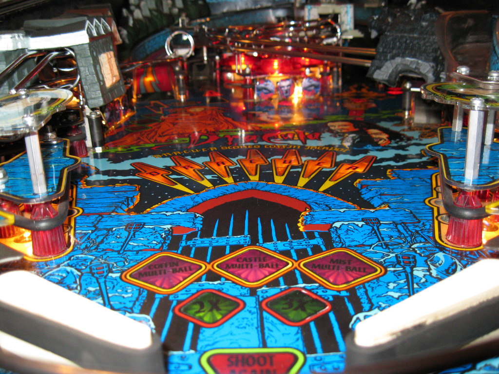 suicide bullets: New Pinball: Bram Stoker's Dracula - Williams, 1993