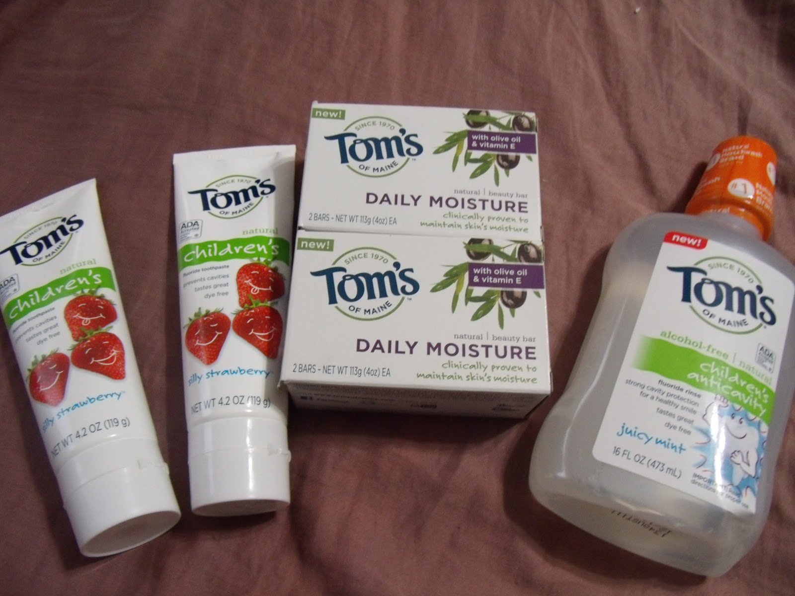 A Lucky Ladybug: Tom's of Maine Children's Toothpaste, Children's ...