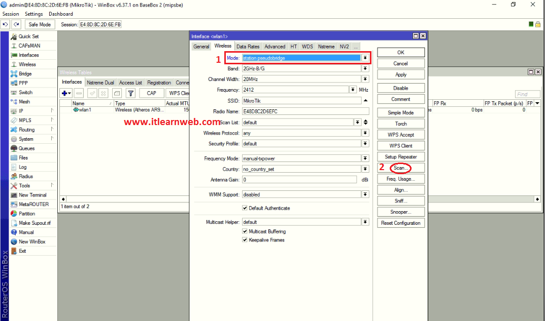 Mikrotik Wireless Range Extender ( Universal Repeater ) - MikroTik Tips ...