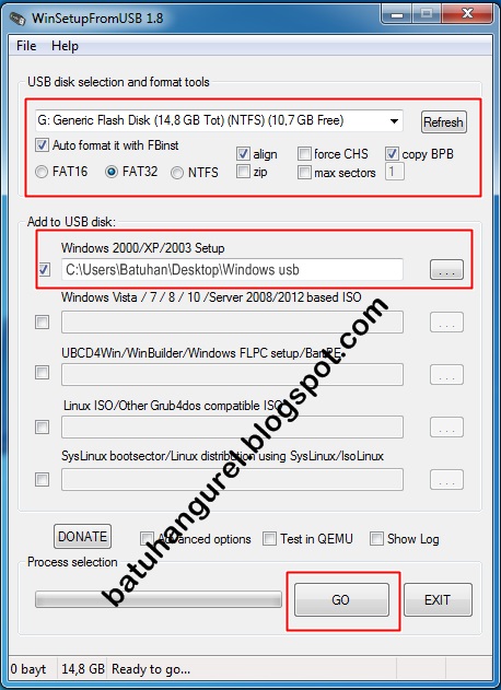 Windows Xp’ye USB’den Nasıl Format Atılır!