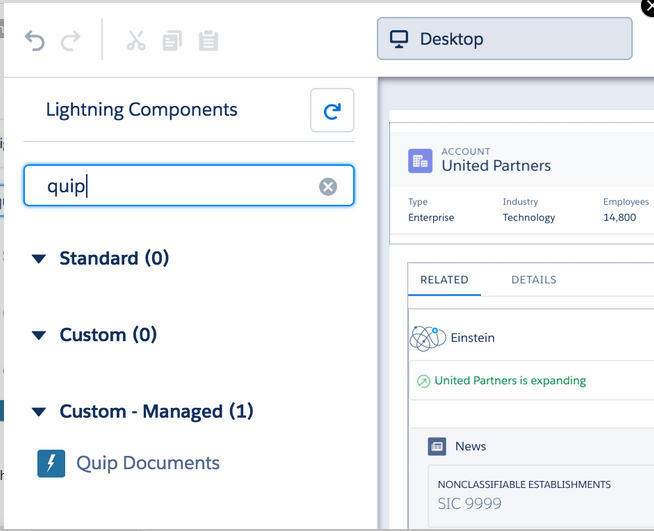 Salesforce World: Quip Connect : Quip + Salesforce integration