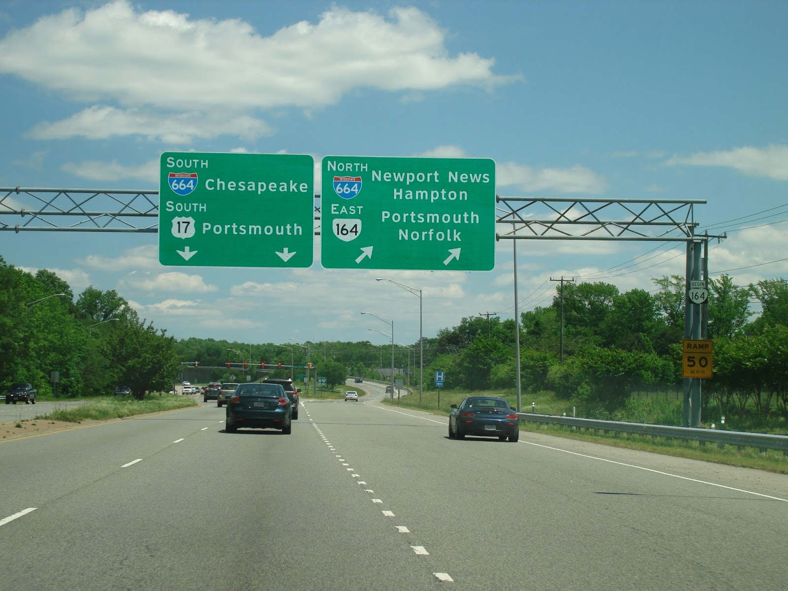Luke's Signs: Interstate 664, Route 17, & Rt. 164 - Suffolk, VA