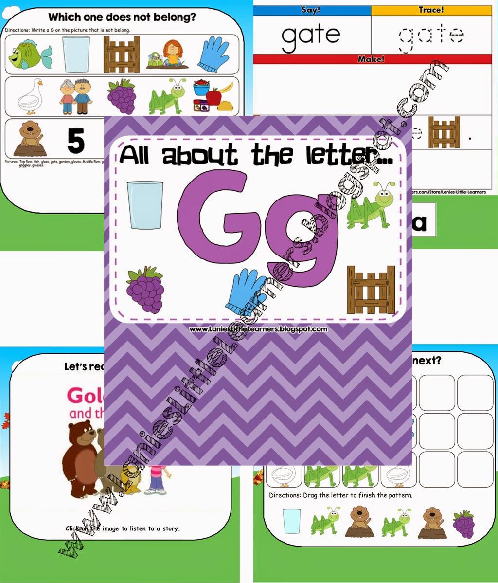 Lanie's Little Learners: All About the Letter G - Letter of the Week ...
