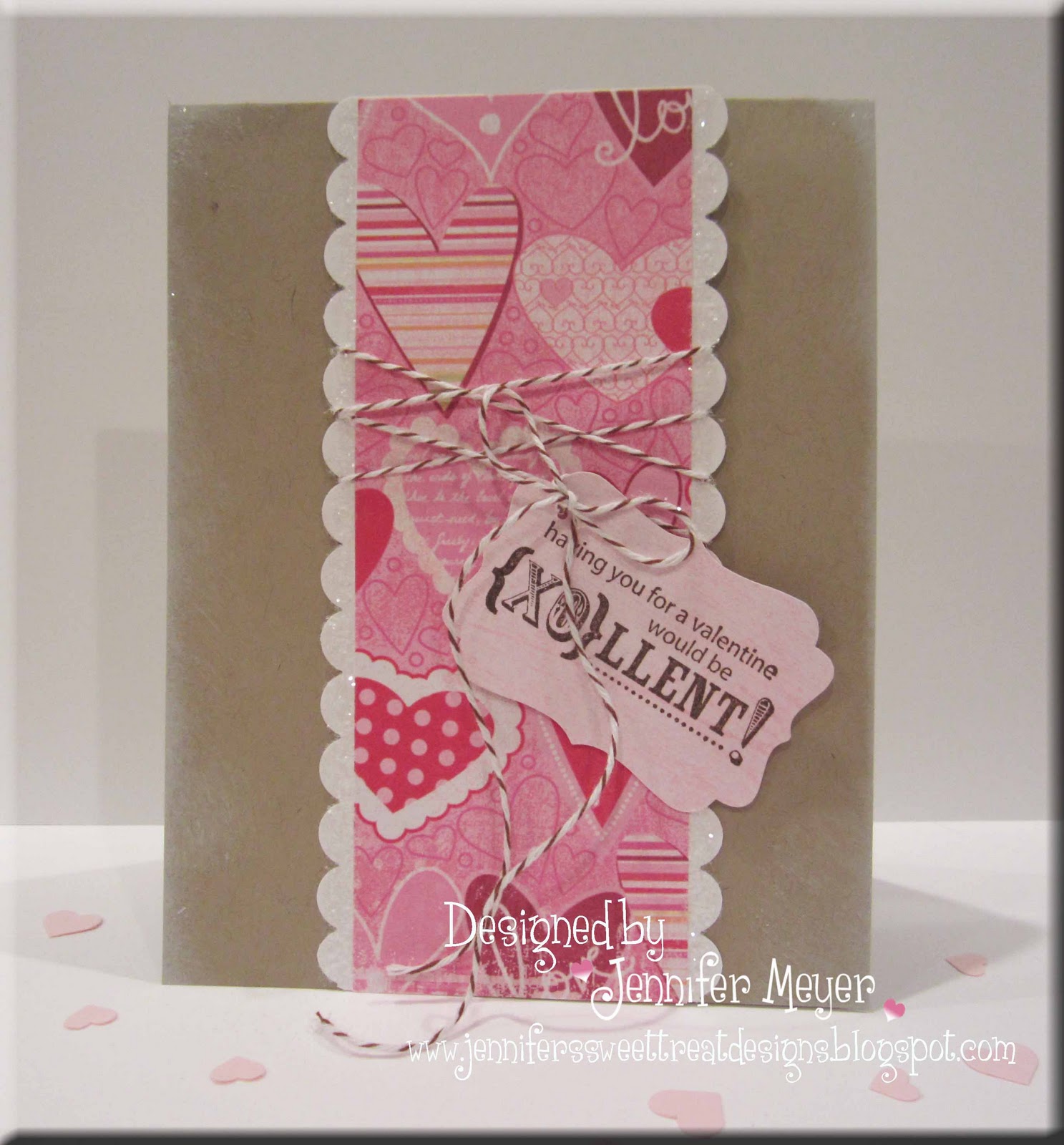 Jennifer's Sweet Designs: Valentine Cards & Giveaway