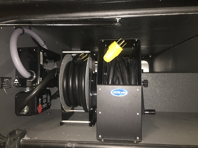 Wincrasher's Travels: Installing Powered Cord Reel & EMS