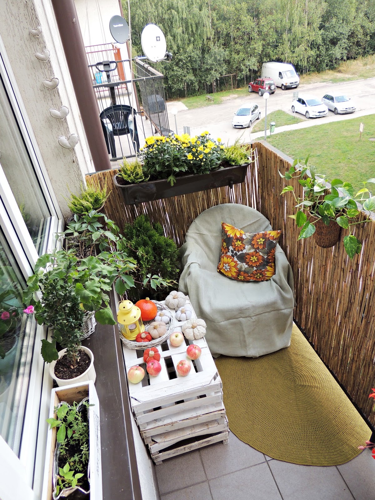 Projekt Balkon cz.2 – czyli jak urządzić jesienny balkon tanim kosztem ...