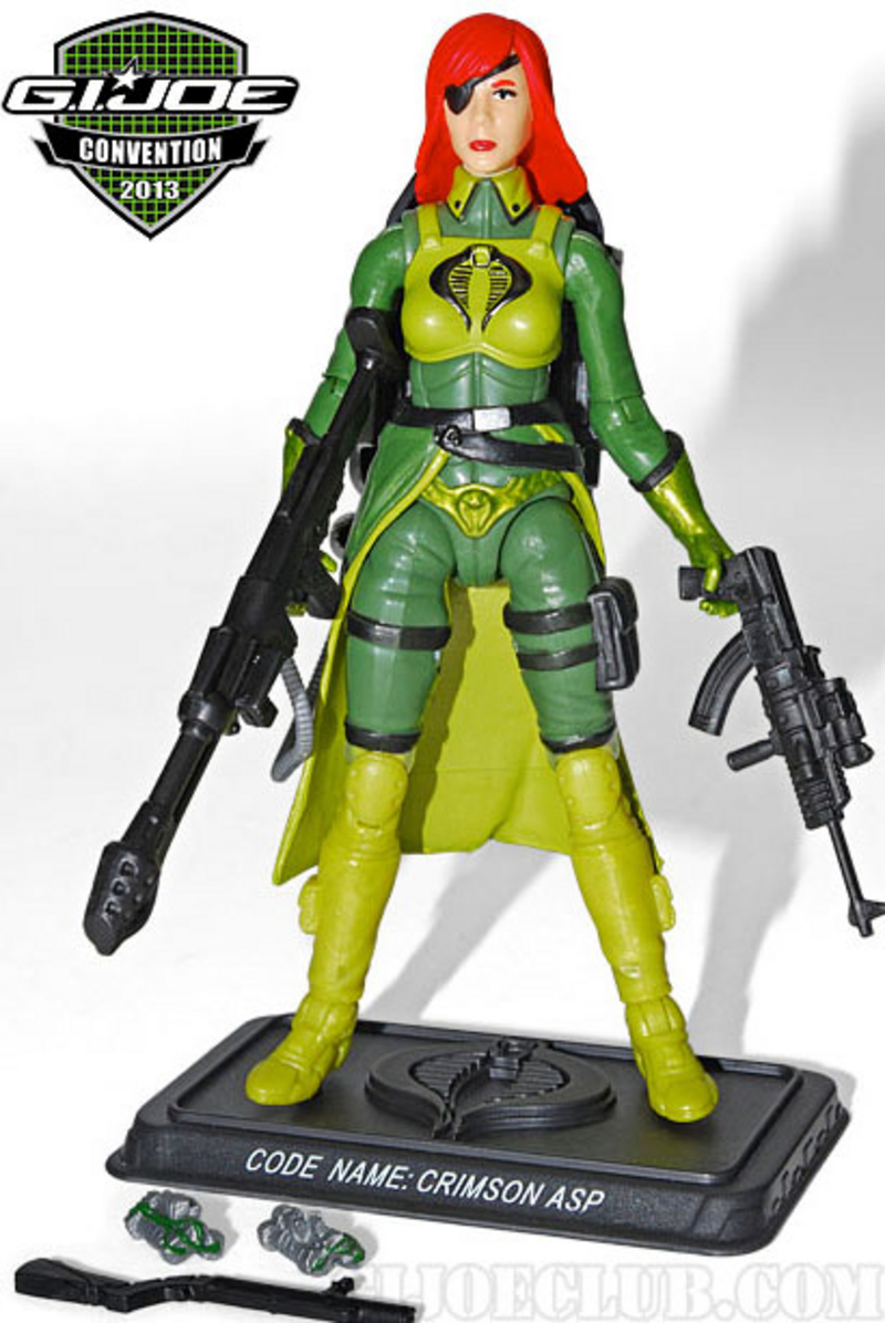 She's Fantastic: JoeCon 2013 Exclusive CRIMSON ASP Revealed!