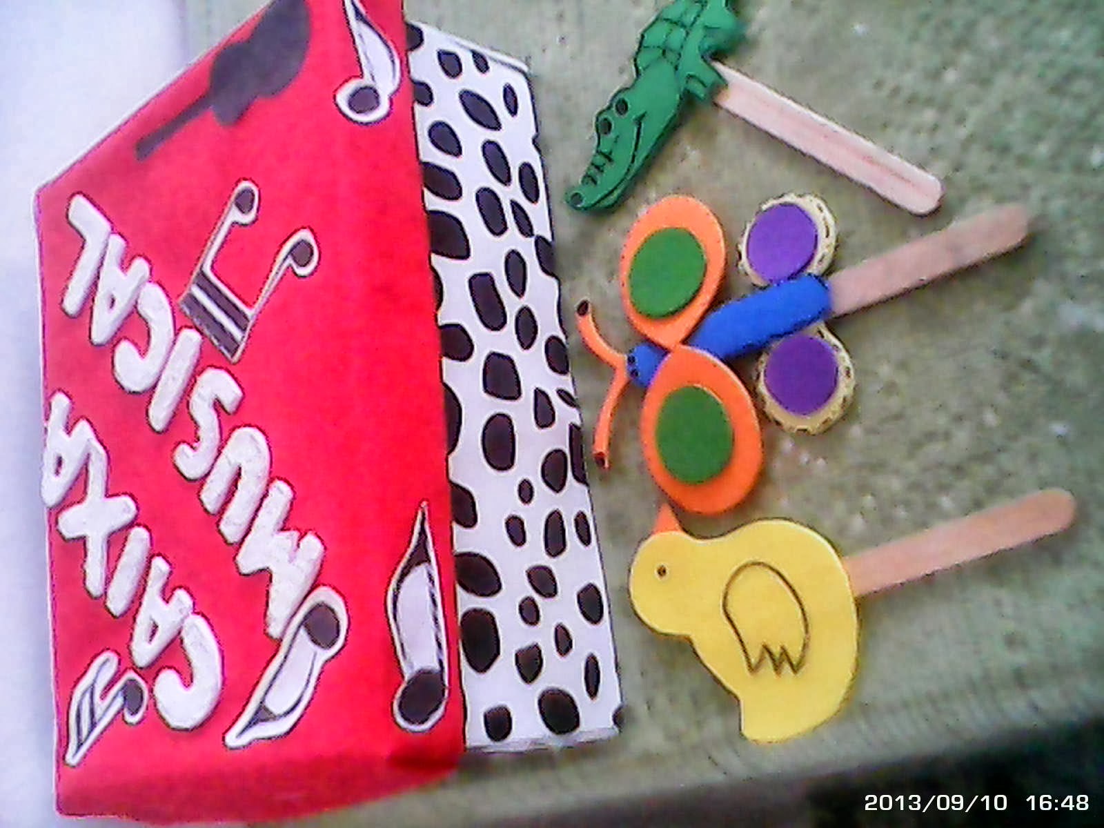 Educação Infantil-Com amor: Caixa Musical