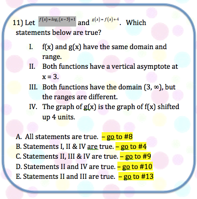 Adventures in Teaching High School: Exponential & Log Functions ...