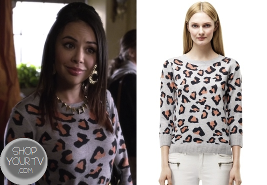 Pretty Little Liars: Season 4 Episode 6 Mona's Leopard Sweater | Shop ...