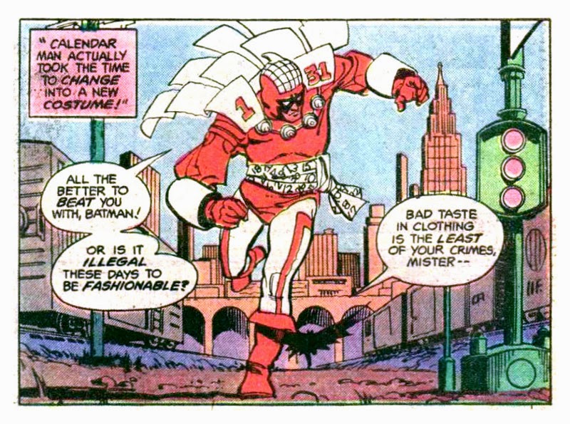 Misfit Robot Daydream: Batman's Weirdest Villains: Calendar Man