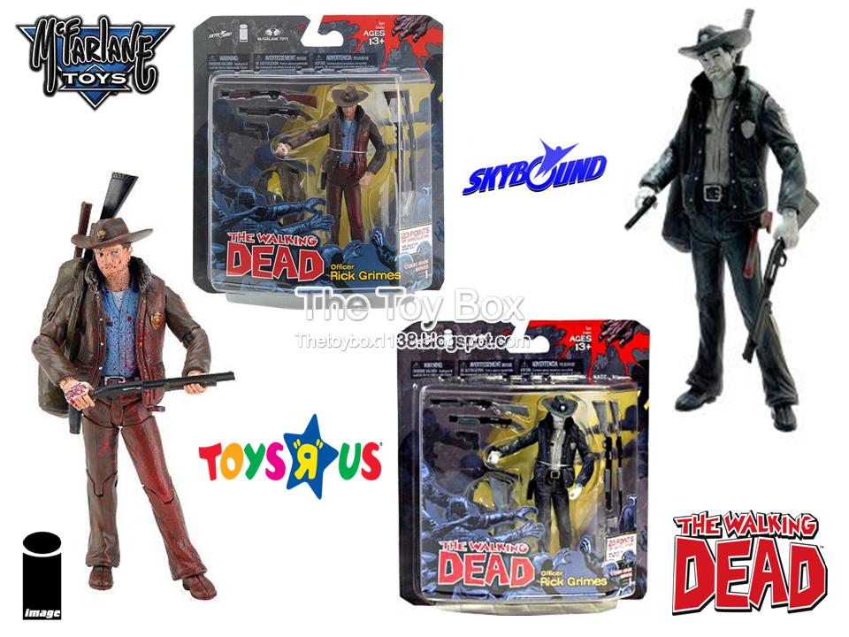 The Toy Box: The Walking Dead Series 1 (Comic Book Figures) (McFarlane ...
