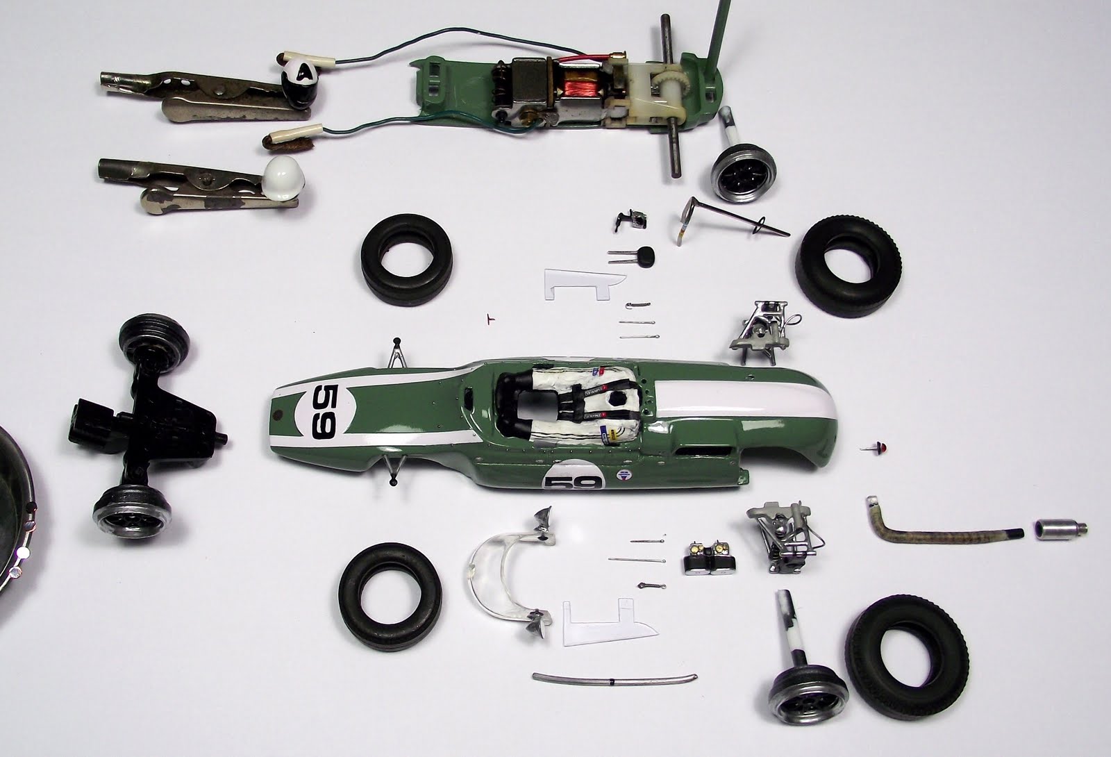 Scratchbuild Guild: Modified Scalextric w/ Scratchbuilt Parts