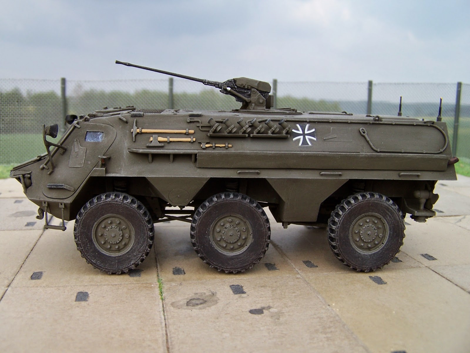 didi-berlage.de: Radpanzer Fuchs / Luchs / Boxer