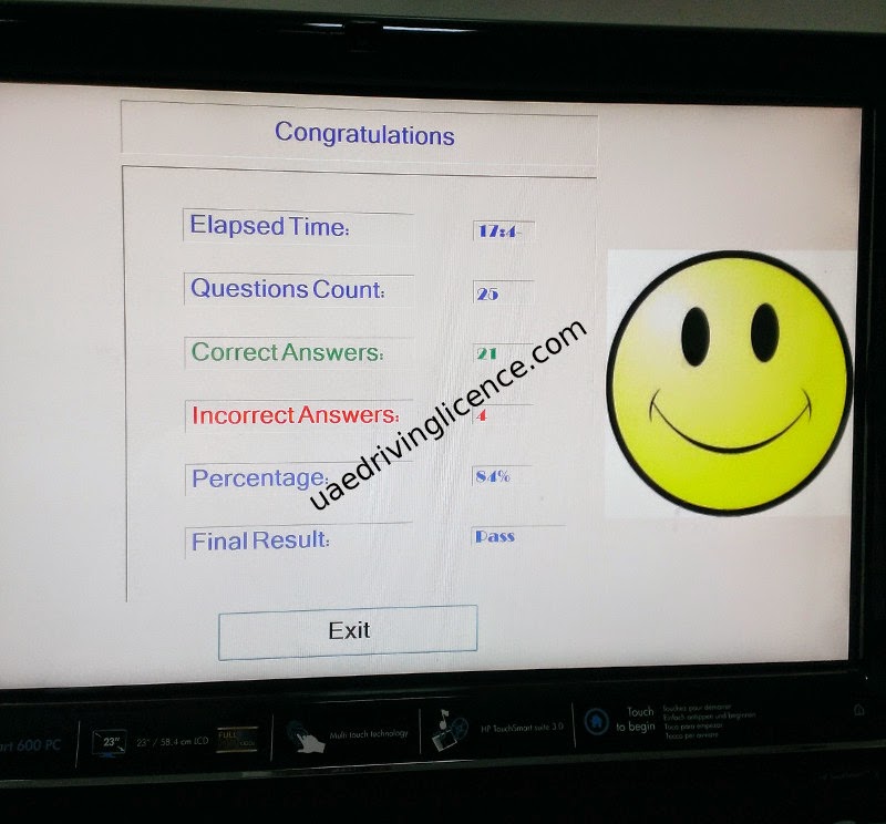 11. Theory Test ~ UAE Driving Licence