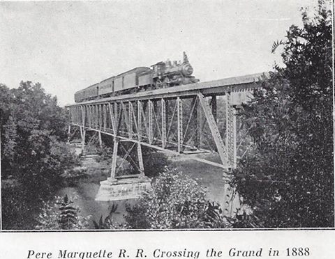 Industrial History: CSX/PM Bridge over Grand River in Grand Ledge, MI