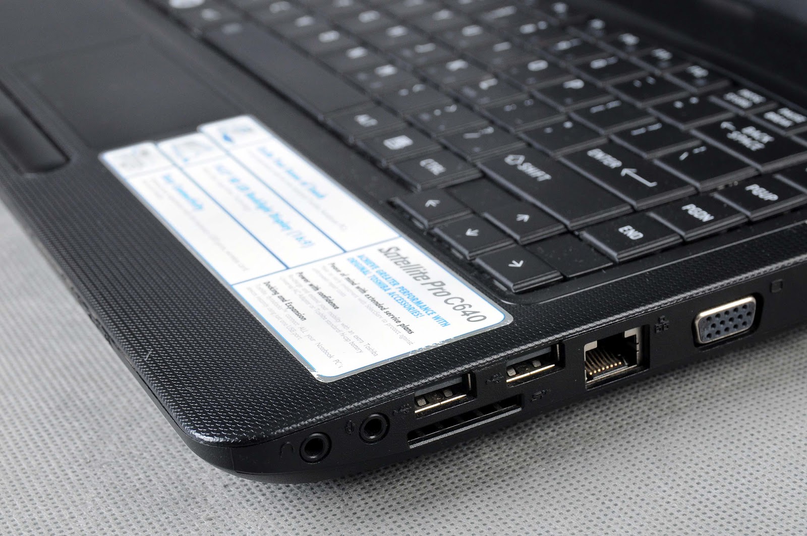 SOLD Items - LAPTOP SEMARANG: TOSHIBA Satellite Pro C640