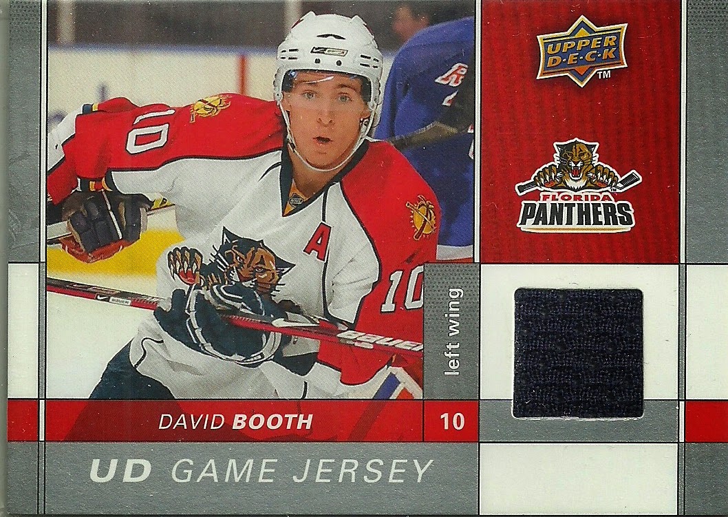 Hell's Valuable Collectibles: David Booth Jersey Card