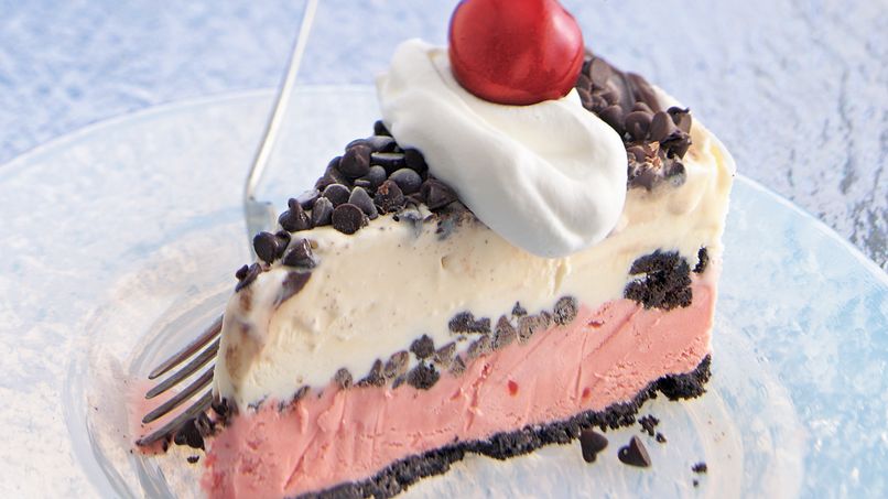 Receta: exquisito pastel de helado de chocolate y cereza - Me Encanta ...