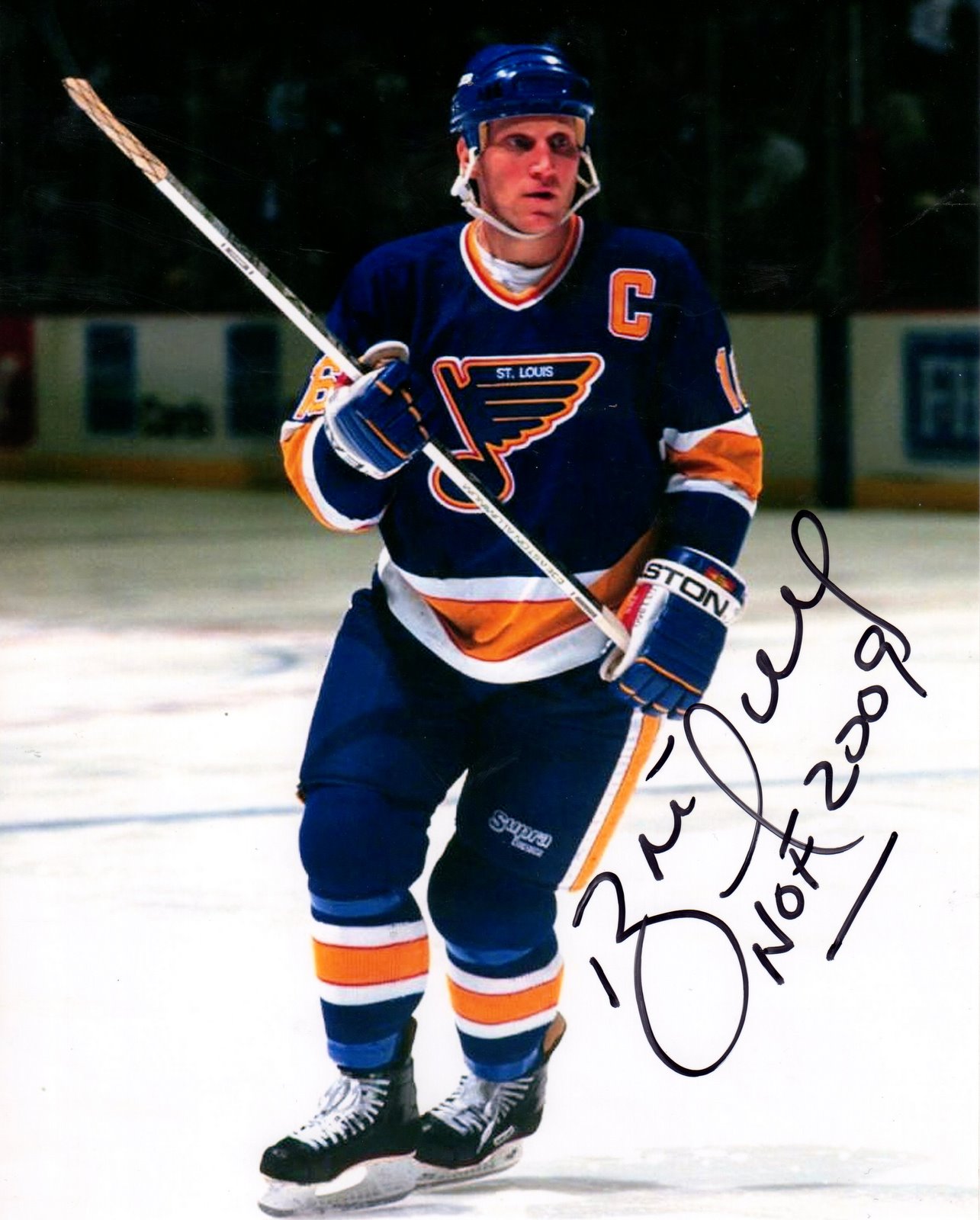 Marko's Hockey Autos: Brett Hull TTM
