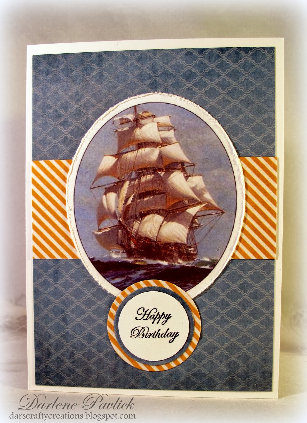 Dar's Crafty Creations: A Manly Card