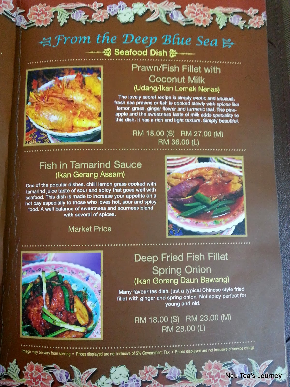 Neu Tea's Journey: Nancy's Kitchen Restoran @Malacca (Melaka 马六甲)