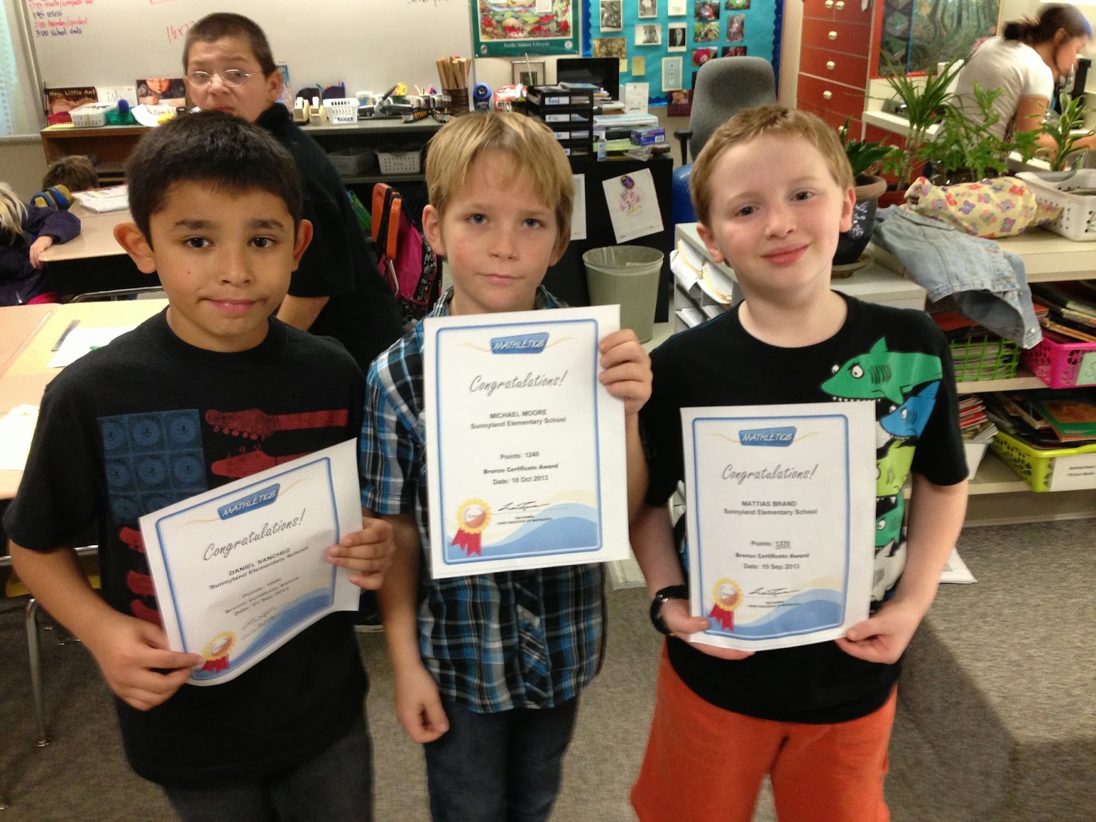 Sunnyland 4th Grade!: Marvelous Mathletics