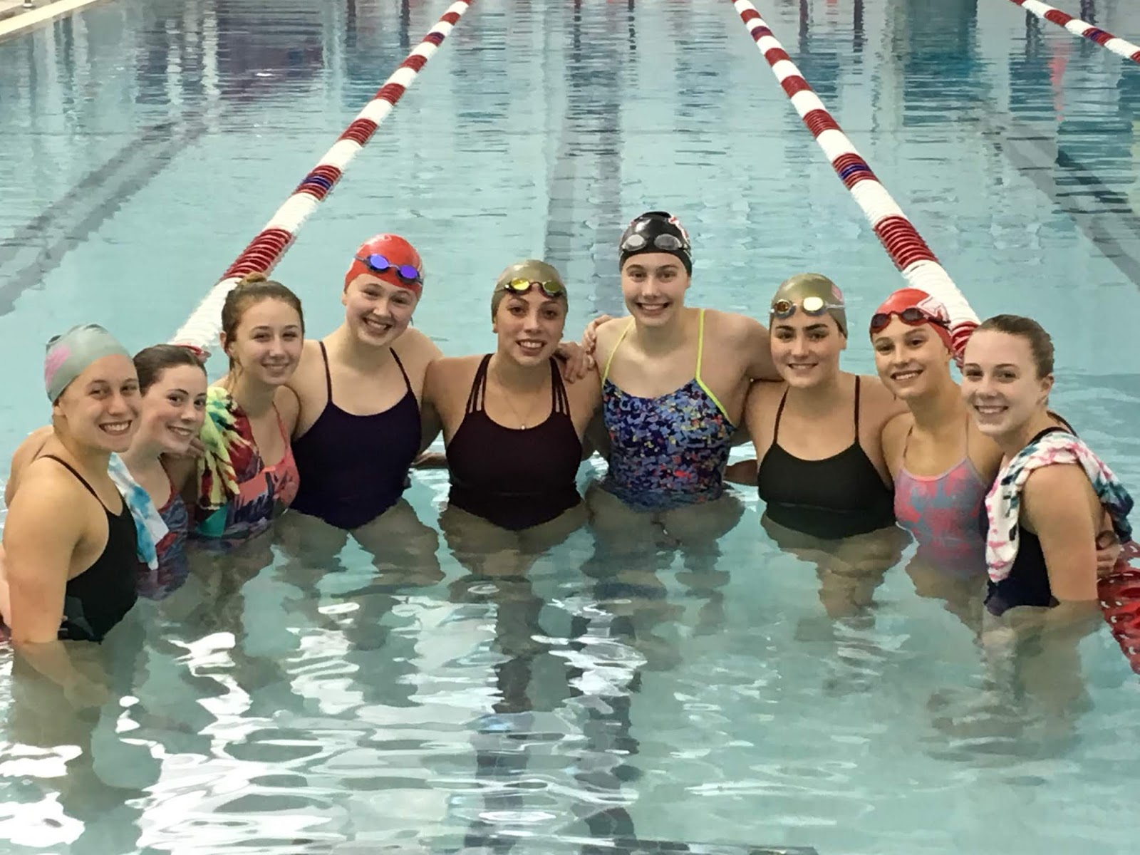 NHS Rocket Swimming and Diving Team: 2018