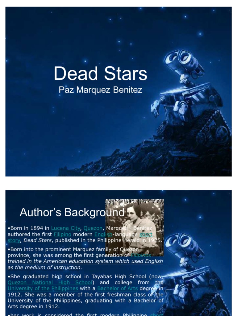 dead stars summary - philippin news collections