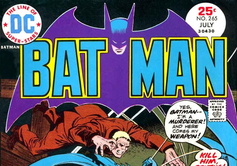 Batman #265 - Bernie Wrightson art - Pencil Ink