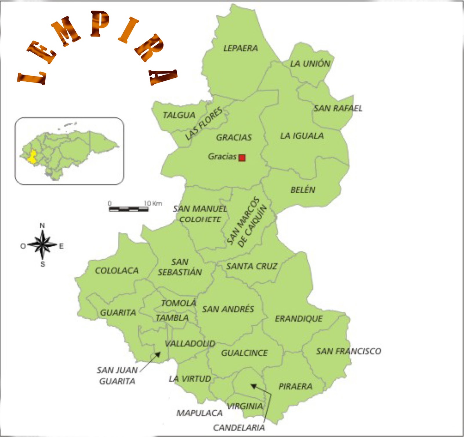 Un Lugar Llamado Lempira...: Reseña Historica