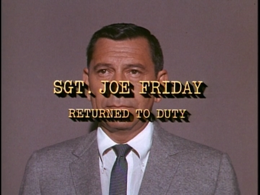 Everyone Nods: The Dragnet Style Files: "The Shooting Board" or "The ...