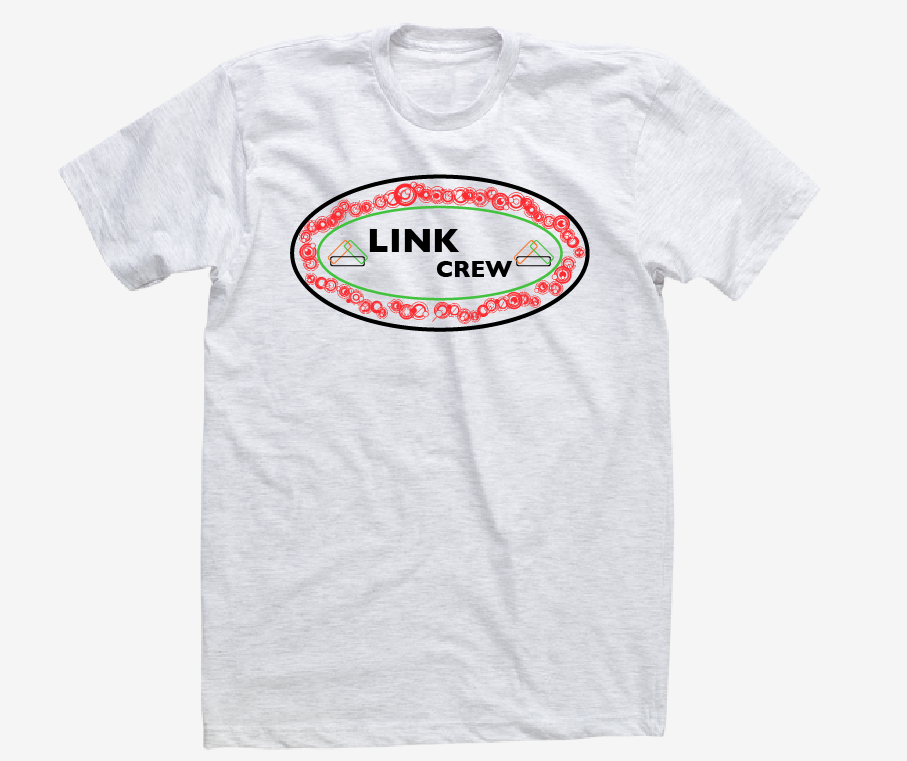 JUSTIN : Link Crew T-Shirt Design