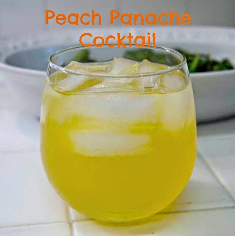 Adorned From Above: Peach Panache Cocktail for Friday's Happy Hour