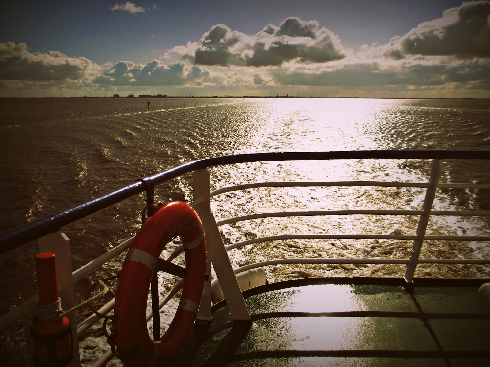 on the boat | submarines and sewingmachines: on the boat