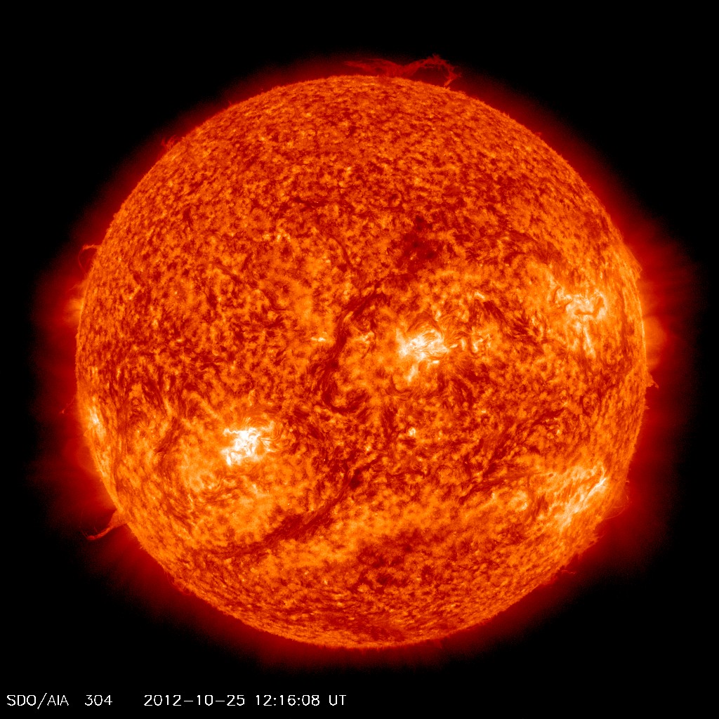 astronomia: El Sol hoy (25-10-2012)
