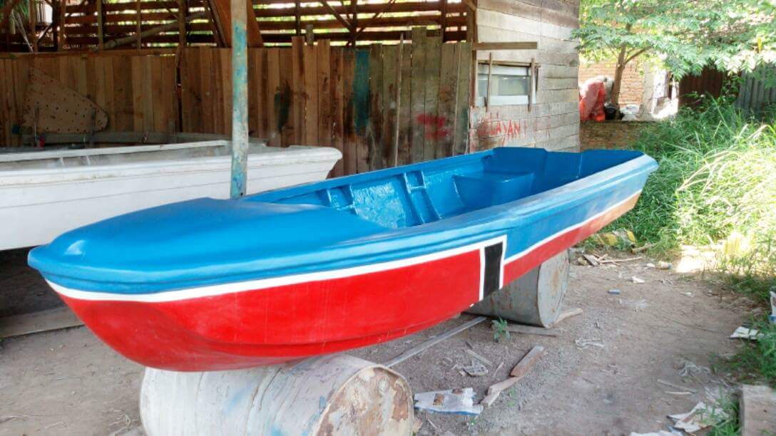 NELAYAN FIBER BOAT: Boat BodyJet sky