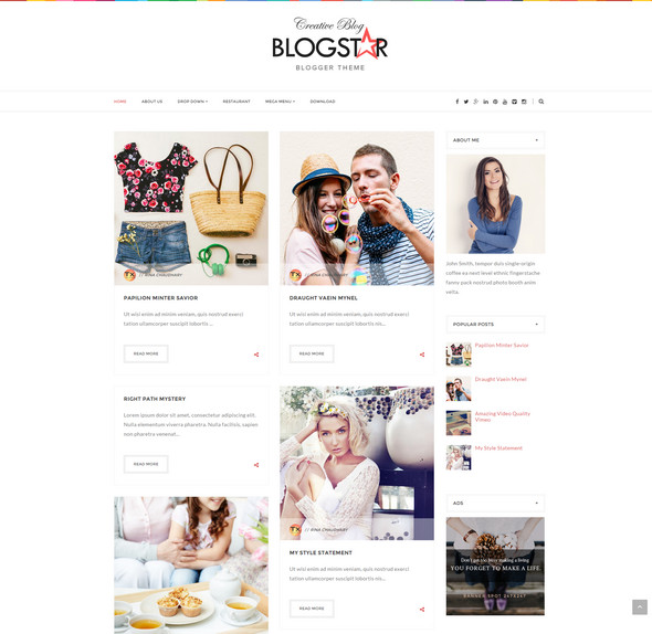 15 Best Free Premium Blogger Templates 2016